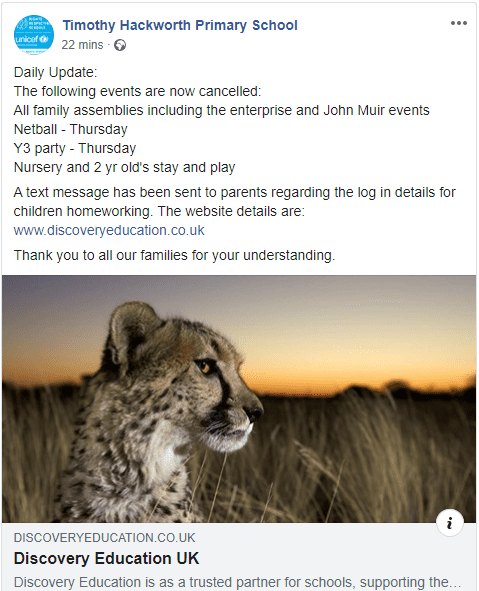 Timothy Hackworth Primary School