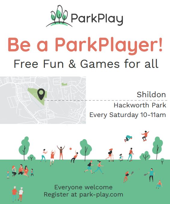 ParkPlay Activities at Timothy Hackworth Park every Saturday 10-11am